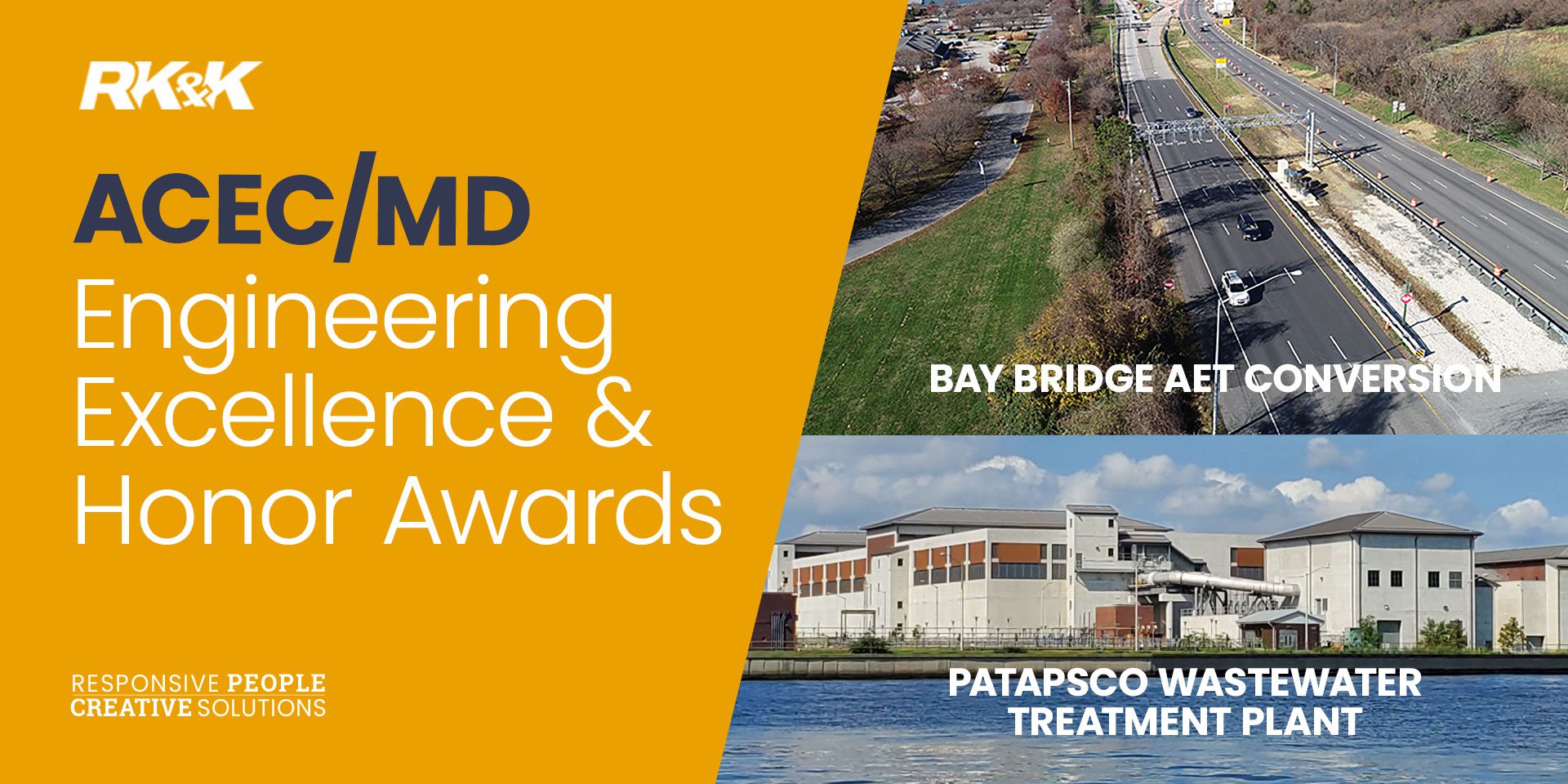 RK&K Honored by ACEC/MD with Engineering Excellence and Honor Awards ...