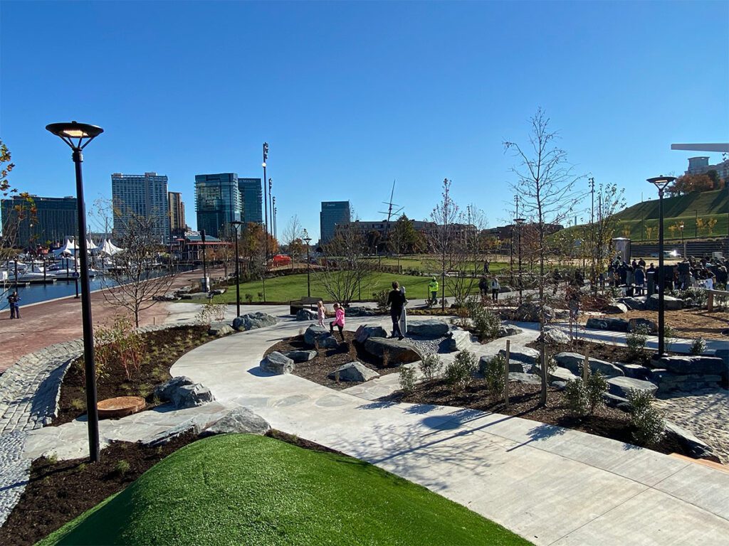 RK&K Celebrates Reopening of Rash Field Park in Baltimore | RK&K News