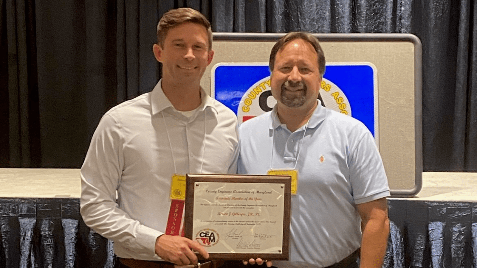 Rob Gillespie, PE Honored with Prestigious CEAM Award | RK&K News